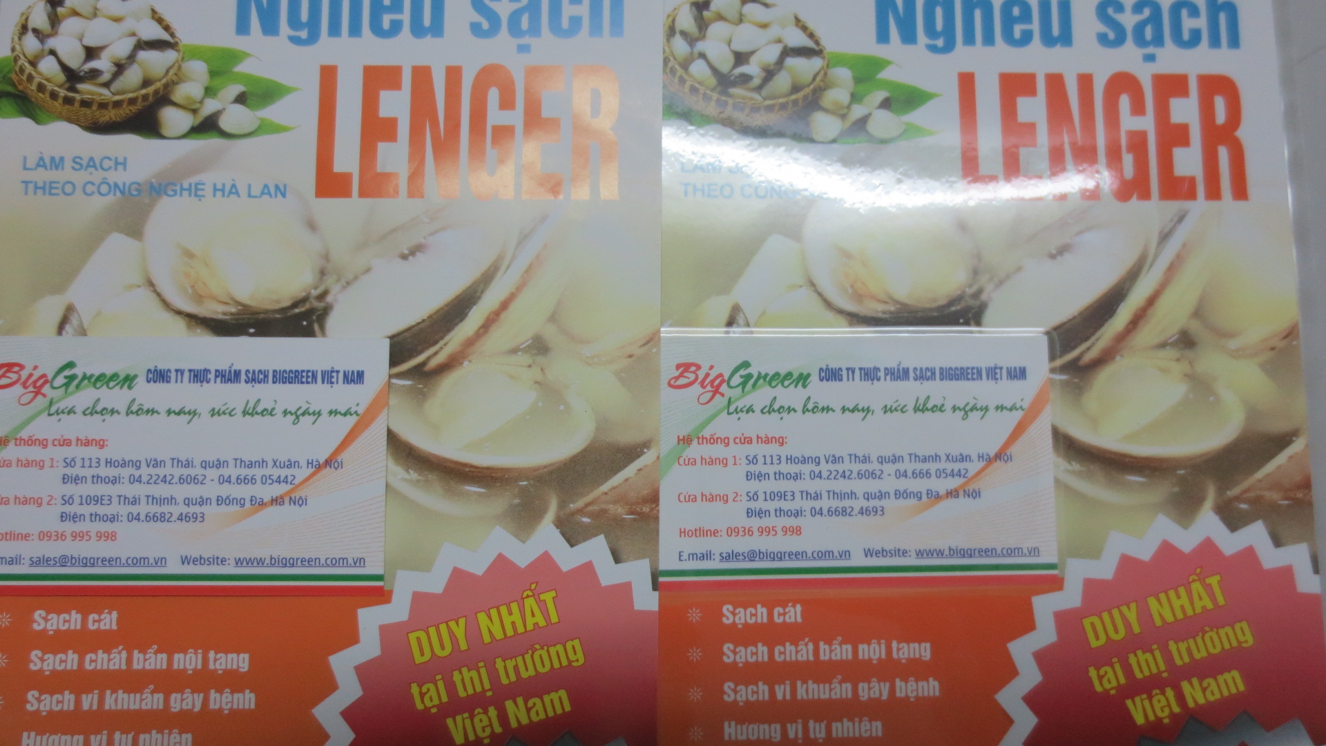Thực phẩm - Công ty Thực phẩm sạch Biggreen Việt Nam